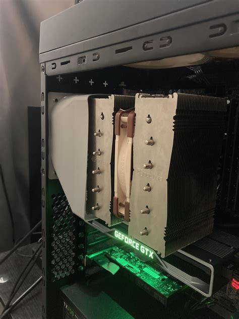 Air Duct For My Nh D15s Cpu Cooler In My Server Remix Of A Design