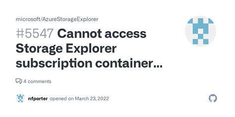 Cannot Access Storage Explorer Subscription Containers Password Issue