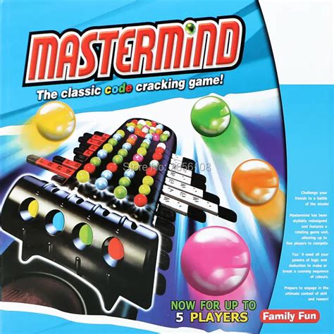 Intelligent Mastermind Classical Code Cracking Board Game Classic Game