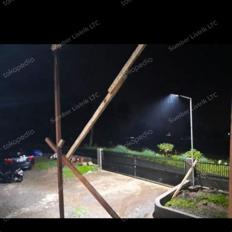 Jual Lampu Jalan 100w Tiang Lampu Pju Led Plus Tiang Lampu Komplit Tiang Shopee Indonesia