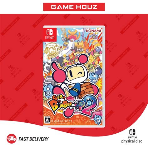 Nintendo Switch Super Bomberman R 2 Newused Shopee Malaysia