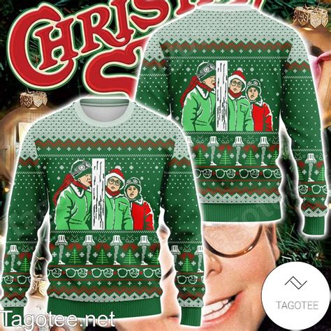 Ralphie Scut Farkus Randy A Christmas Story Poster Ugly Christmas Sweater Tagotee