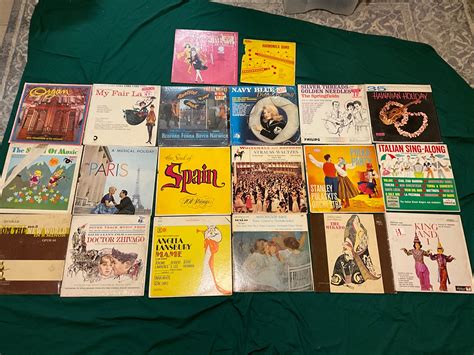 Large Lot Of 20 Assorted Vintage Vinyl Record Albums 26998