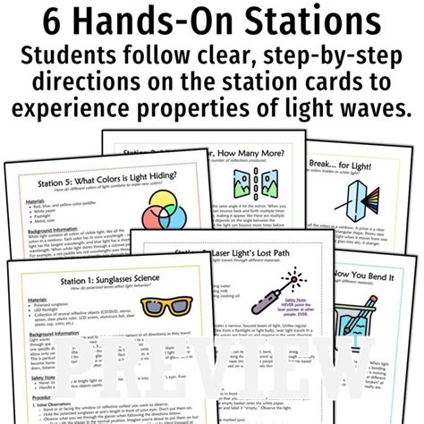 Properties Of Light Lab Flying Colors Science