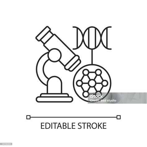 Dna 마이크로어레이 선형 아이콘 암세포에 대한 스톡 벡터 아트 및 기타 이미지 암세포 아이콘 Dna Istock