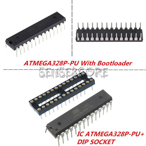 Ic Atmega328p Pu Atmega328p Dip28 Microcontroller Bootloader Narrow