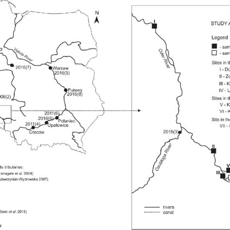 Distribution Of Corbicula Fluminea In Poland Download Scientific Diagram