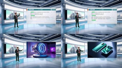虚拟演播厅ae模板下载