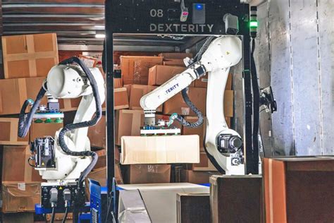 Dexterity Ai Fedex Unveil Robotics Trailer Loading Technology