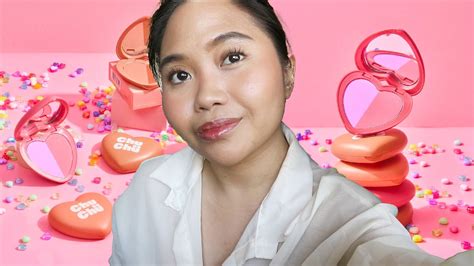 Chu Chu Beauty Heart Blush Duo Review All Shades Wear Test Grace