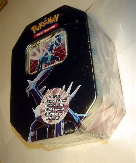 POKEMON PLÅT BOX DIALGA LV X 110 HP 4 PAKET Köp på Tradera