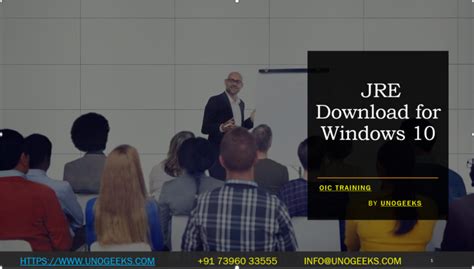 Jre Download For Windows 10 Unogeeks