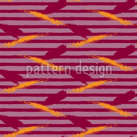 Splash Stripes Seamless Vector Pattern Design