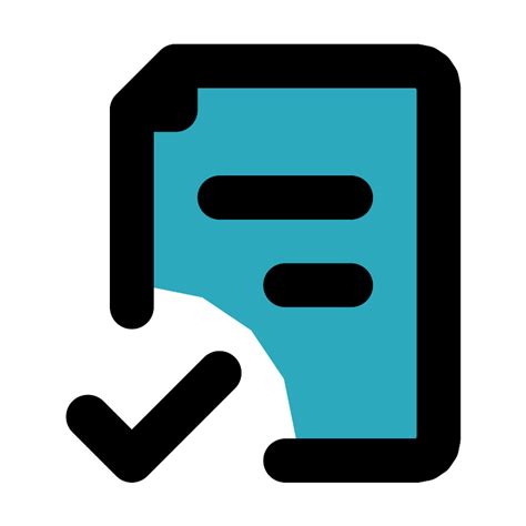 Approved File 3 Vector Svg Icon Svg Repo
