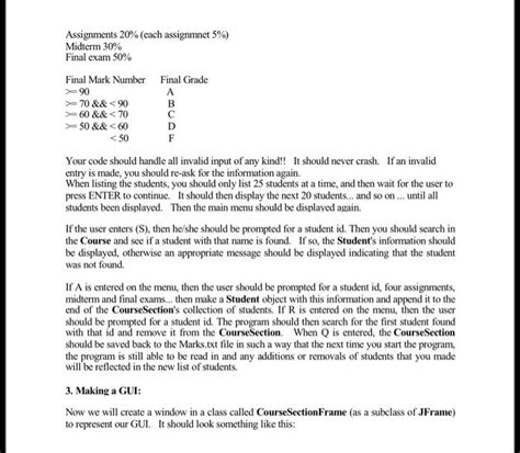 solved 1 reading a file the textfile marks txt which