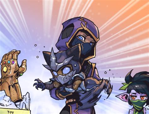 Akali Shen And Kennen Marvel And 1 More Drawn By Phantomixrow