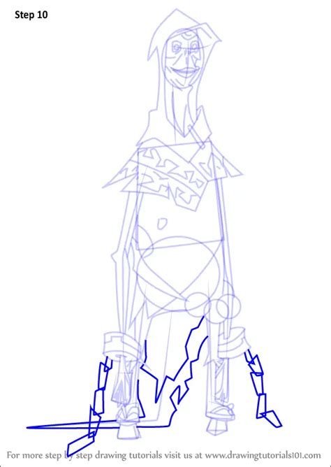 How To Draw The Sorcerer V2 From Randy Cunningham 9th Grade Ninja