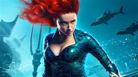 Amber Heard Missing From Aquaman 2 Trailer Deleted From Movie Giant