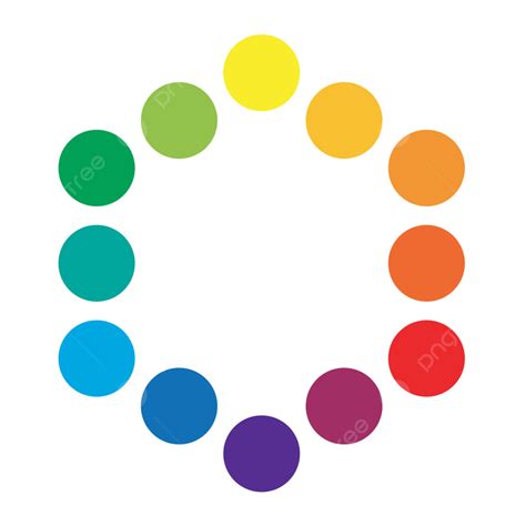 기본 다색 다색 스펙트럼 Versicolor 레인보우 색상 12개 링 채도 여러 가지 빛깔의 푸른 Png 일러스트 및 벡터 에 대한 무료 다운로드 Pngtree