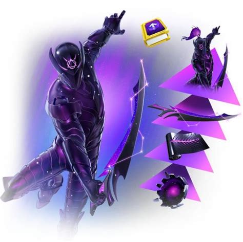 Galaxy Knight Axion Sentinel Fortniteレベルアップスキンクエストパックがリーク