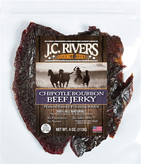 Chipotle Bourbon Beef Jerky Jc Rivers
