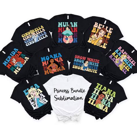 Princess Svg Designs Princess World Svg Princess Digital Etsy