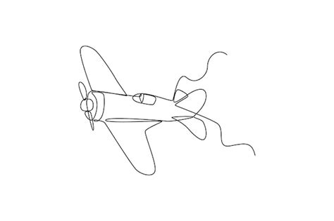 Small Plane Drawing