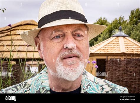 English Comedian And Musician Bill Bailey Close Up Face At Hampton