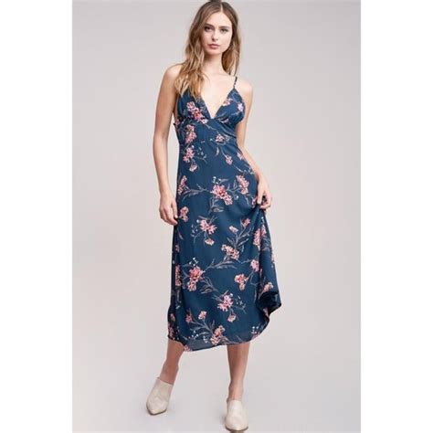 Arrays Dresses No Rest For Briget Arrays Slip Dress M Blue Floral