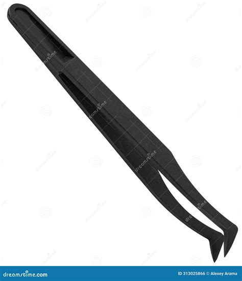 Tweezers A Tool For Manipulating Small Objects On White Background