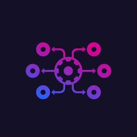 Process Automation Vector Icon Vector Art At Vecteezy