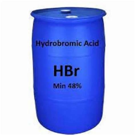 Liquid Hydrobromic Acid 48 For Industrial At 160 Kg In Chennai ID