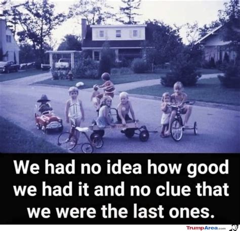 we had no idea