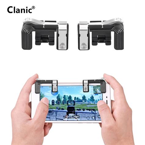 2pcs Phone game gamepad pubg trigger Game handle for PUBG Mobile ...