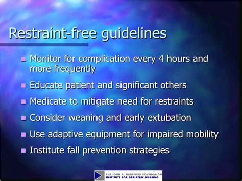 Ppt Physical Restraint Reduction For Older Adults Powerpoint