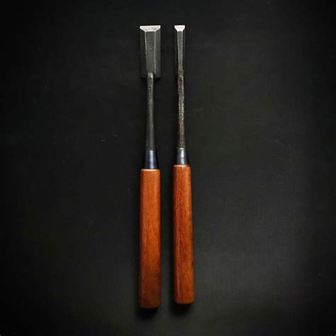 Kiyohisa（early Works）清久作 Trowel Chisel Kote Nomi 鏝鑿 24mm 12mm Yamasuke Kurashigetools