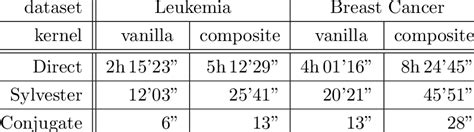 Average Time To Compute Kernel Matrix On Protein Interaction Networks