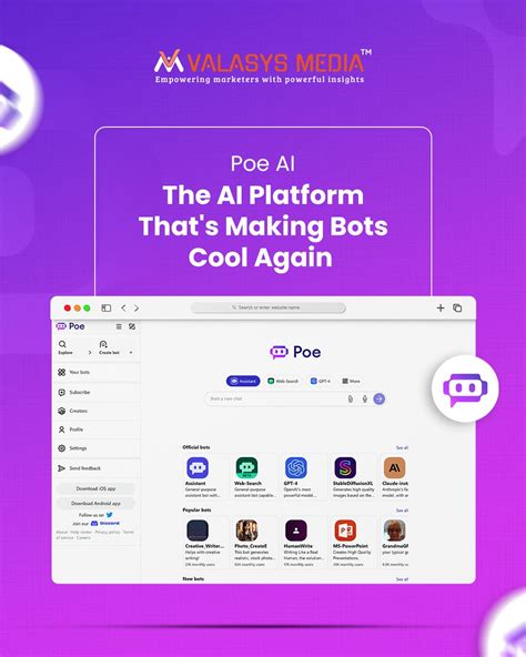 Valasys Media On Linkedin Poeai Artificialintelligence Ai Bots