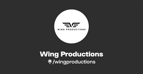 Wing Productions Instagram Facebook Linktree