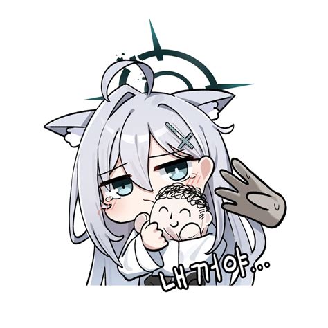 Sensei Shiroko Doodle Sensei And Shiroko Terror Blue Archive Drawn