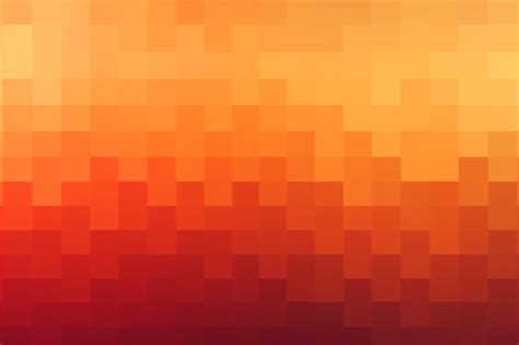 Premium Photo Orange Pixel Pattern Or Background In Pixel Art