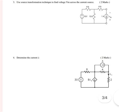 solved 3 use source transformation technique to find
