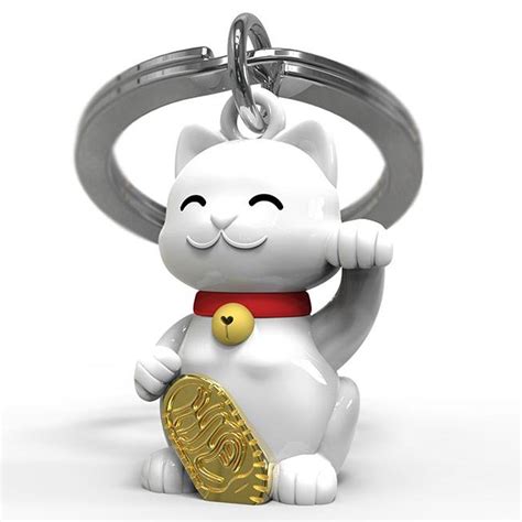 Lucky Cat Keychain Metalmorphose Outer Layer