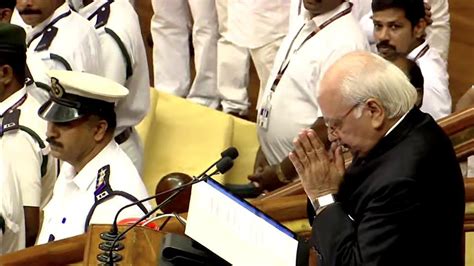 Kerala Governor Reads Anti Caa Para But After Disagreeing Latest