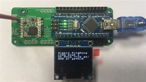 OLED Screen Arduino LoRa IoT Online Tutorial