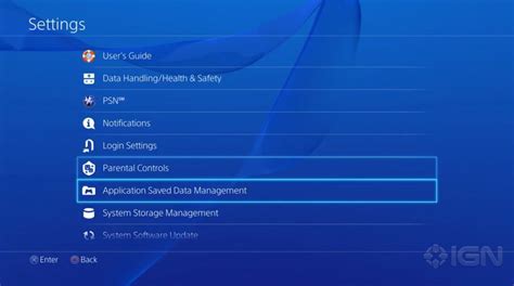 playstation menu icons