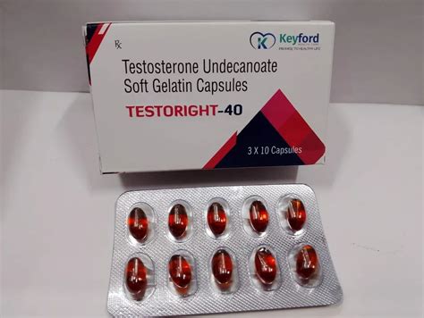 40mg Testoterone Undecanoate Soft Gelatin Capsules Testoright At ₹ 5000