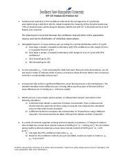 Ihp525 Module Six Problem Set IHP 525 Module Six Problem Set 1 A Pharmacist Reads That A 95