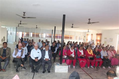 मतदाता शिक्षा सम्बन्धी अभिभुखिकरण कार्यक्रम २०७९ बाणगङ्गा नगरपालिका