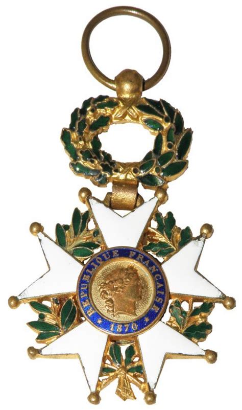 441 French Legion Of Honor Medal Lot 441